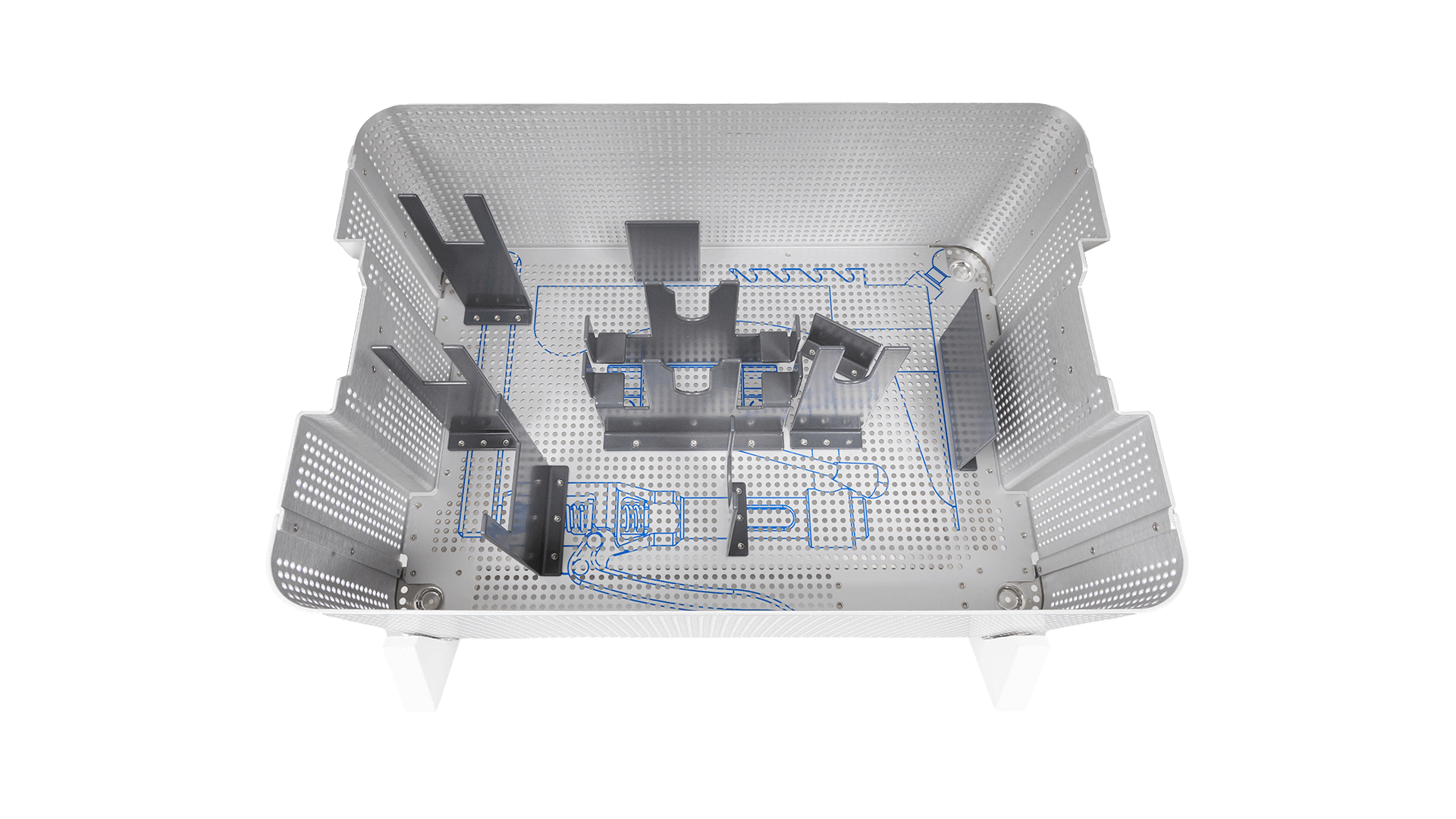 IMP Sterilization Case Systems - Surgical positioning devices by IMP